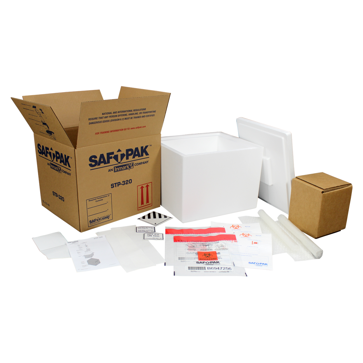 Saf-T-Pak® STP-320 - Category B Frozen/Ambient Insulated Shipping Syst ...
