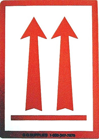 Orientation Arrows Labels (500 Roll, 3"x4") - (DGORIENTATION) – Inmark ...